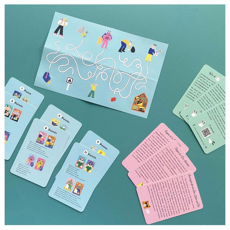 Card game "Eco-Battle" made in France
